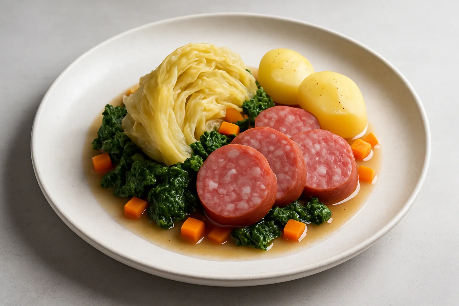 Potée savoyarde allégée - Recette de chef réconfortante