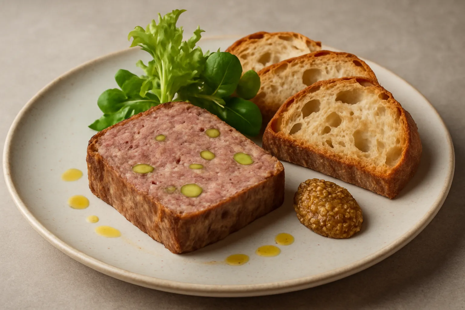 Pâté de Campagne aux Pistaches - Recette Authentique Lyonnaise